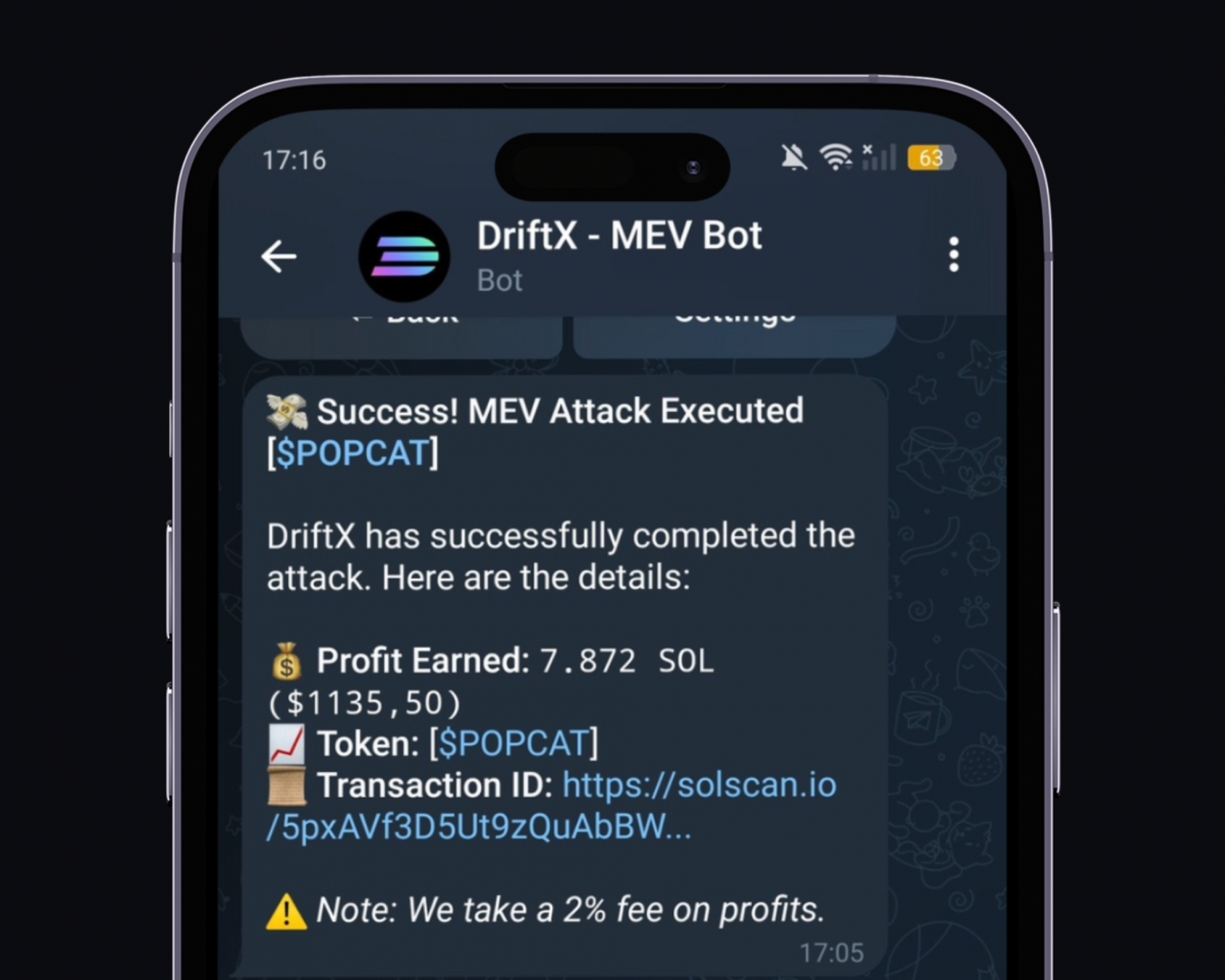 DriftX MEV Bot - Fastest Mevbot On Solana - Arbitrage Bot